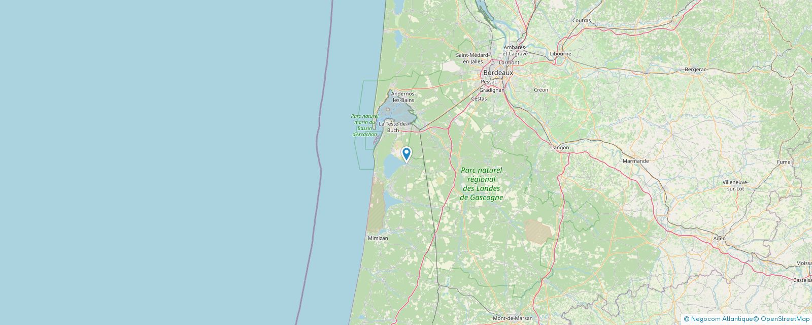 Plages du Lac de Sanguinet - Plages des Landes à Sanguinet - Guide des ...